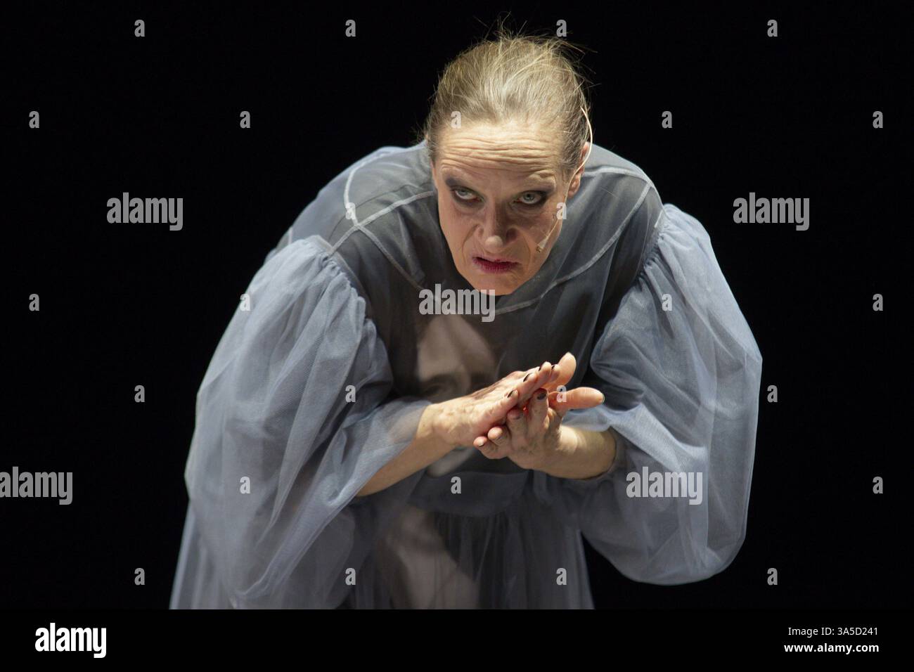 Kate Strong (Mary Shelley), FRANKENSTEIN (after Mary Shelley), photo rehearsal on 20.03.2025 at ...