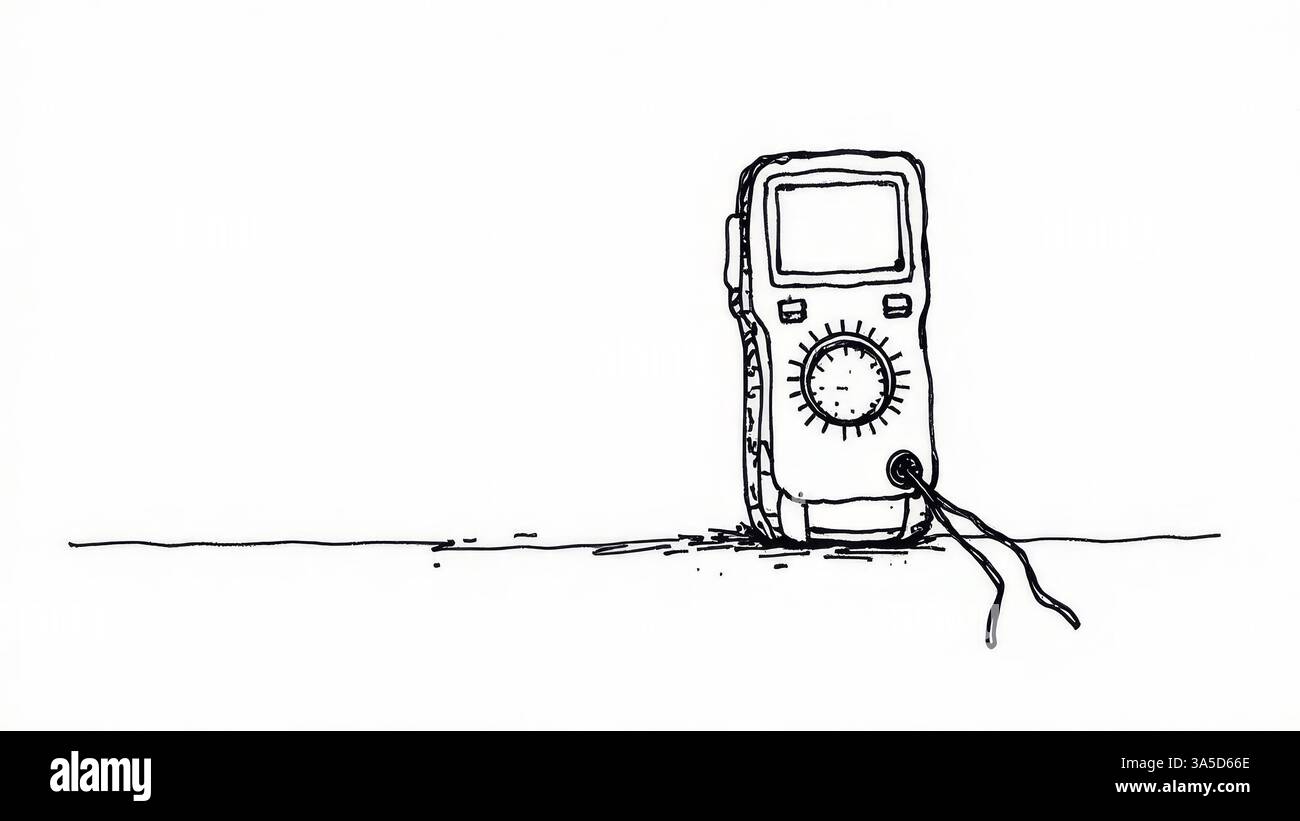 Measurement of electrical parameters Stock Photo - Alamy