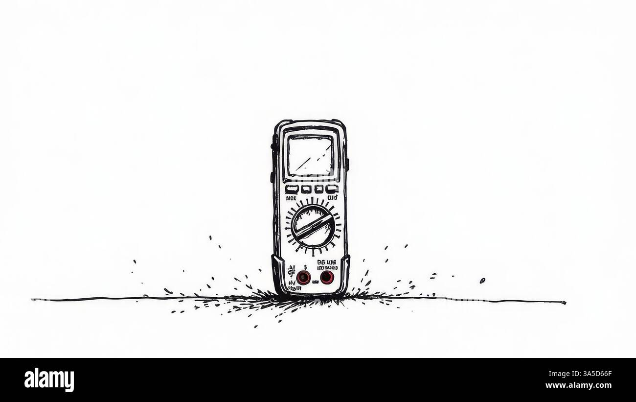 Measurement of electrical parameters Stock Photo - Alamy