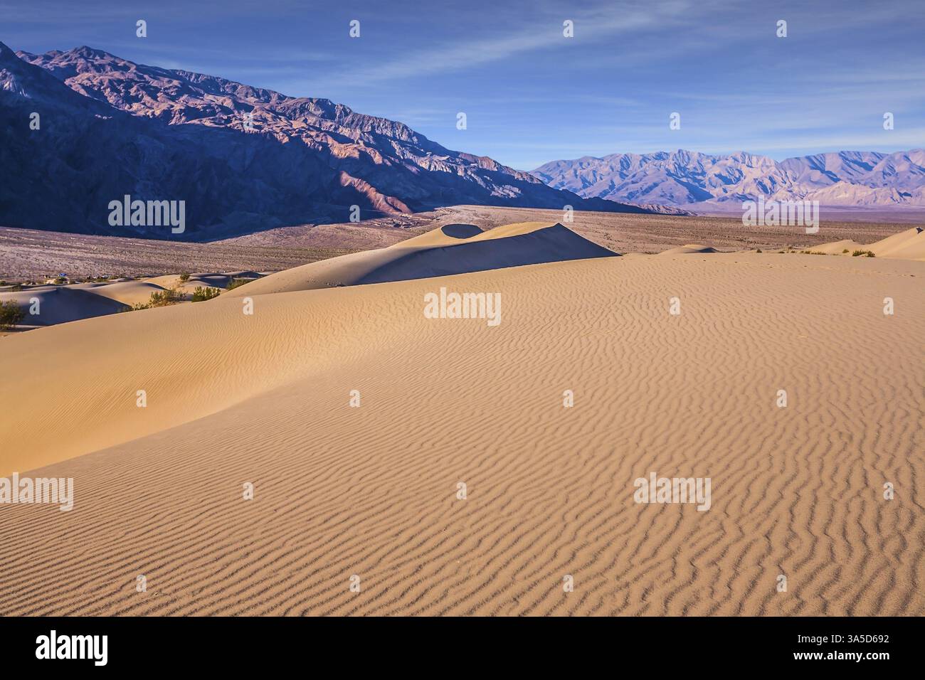 Easily accessible dunes are located along Road 190. Magical desert ...