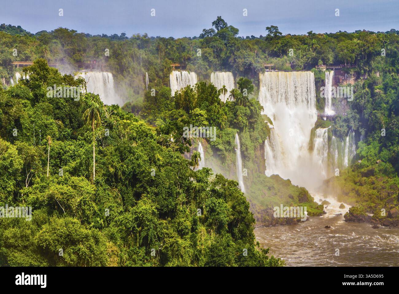 Iguazu Falls National Park - grandiose complex of waterfalls on the ...