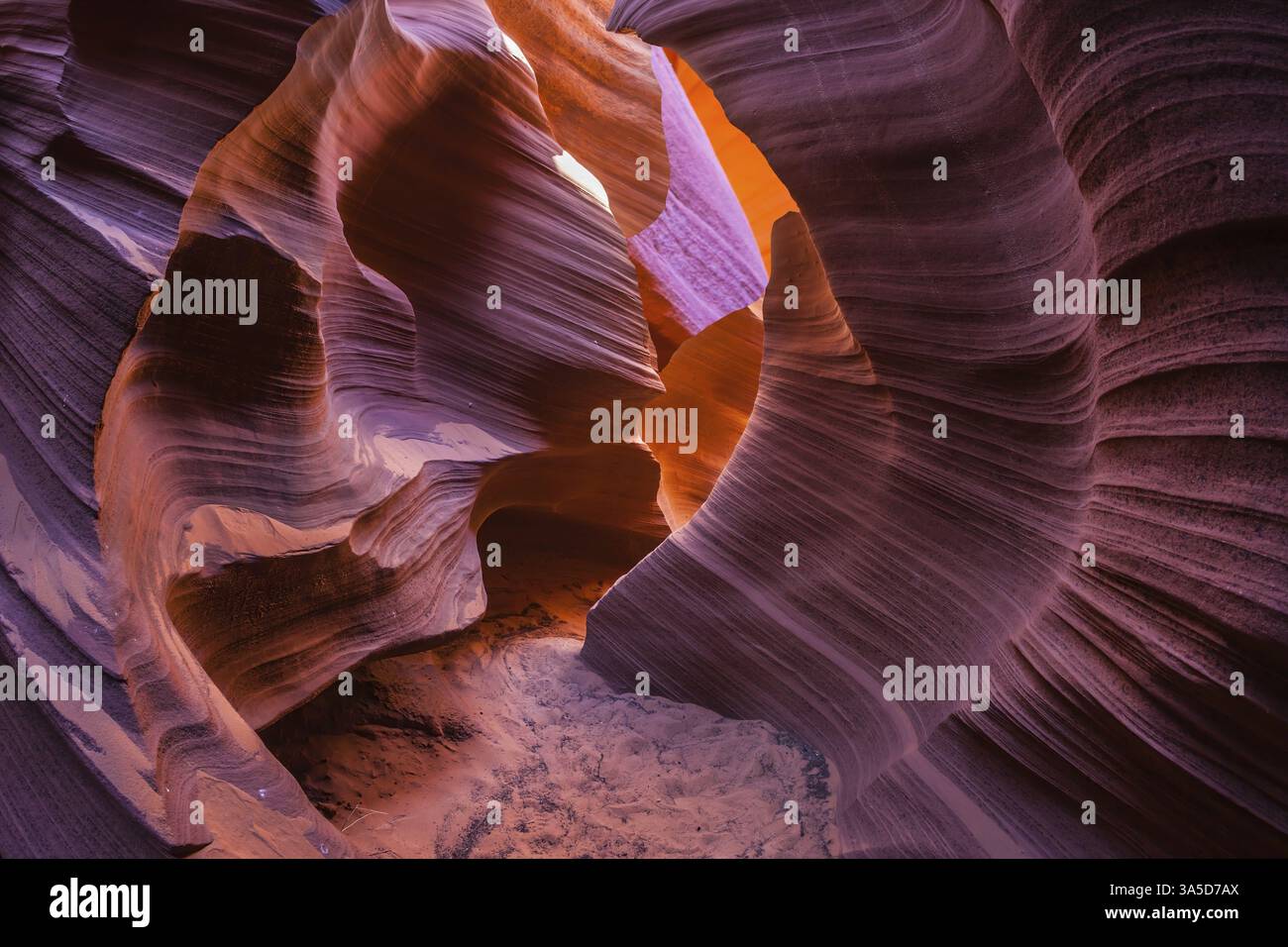 Arizona usa mysterious purple hi-res stock photography and images - Alamy