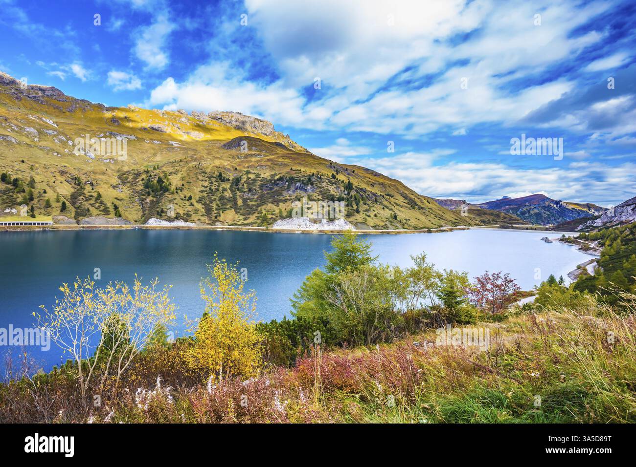Glacial lake with clear cold water. The concept of ecological tourism ...
