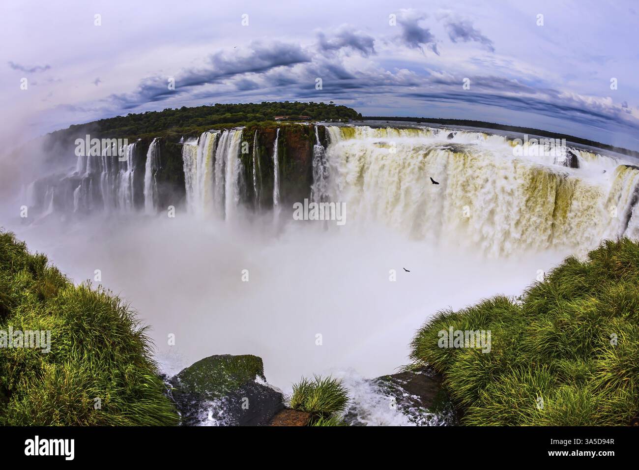 The rainy season. Devil's Throat is the most grandiose part of the ...