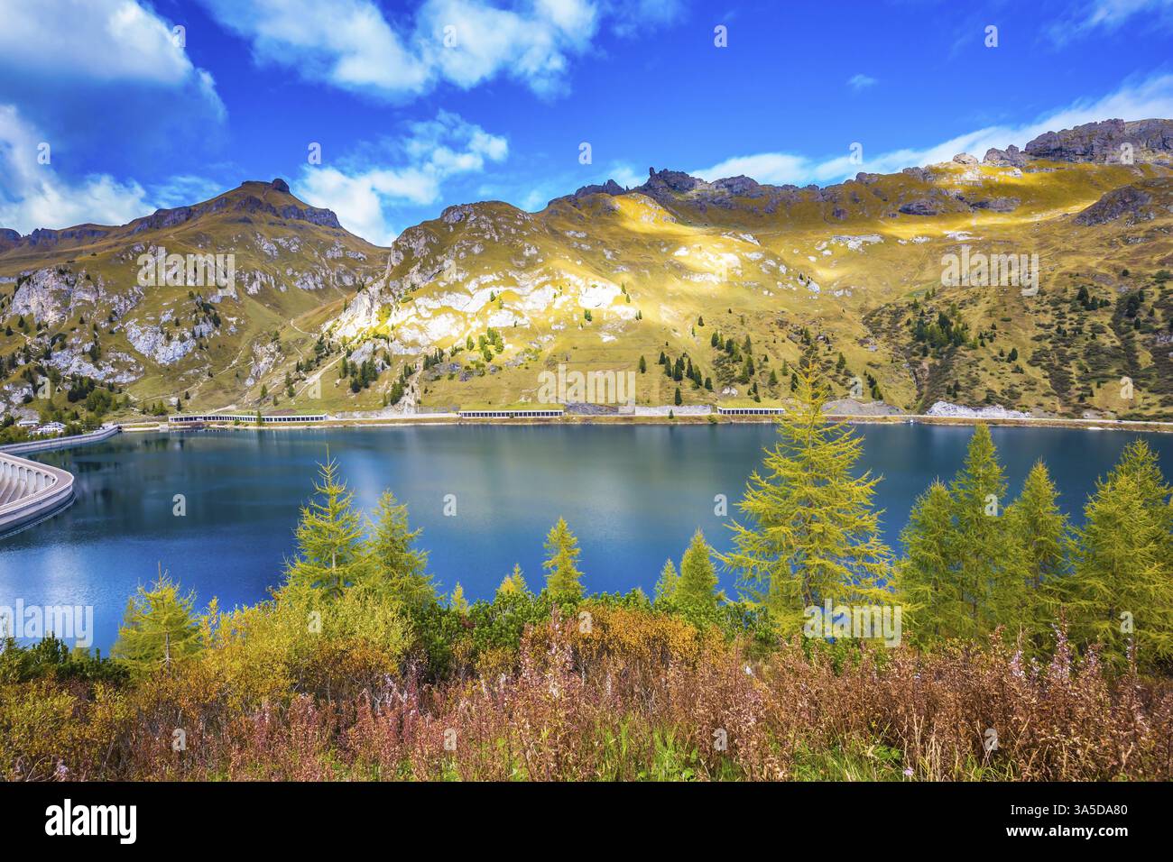 Glacial lake with clear cold water. The concept of ecological tourism ...