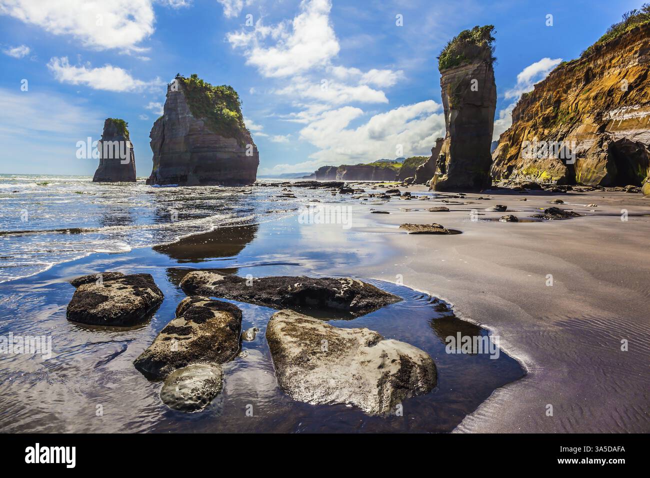 Exotic journey to the end of the world. North Island, New Zealand ...