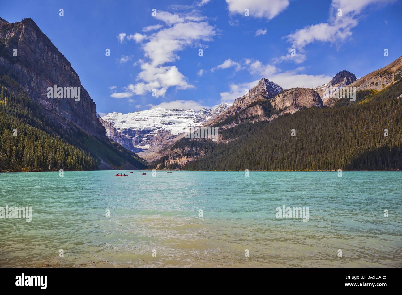 Banff National Park, Canada, Alberta. Magnificent Lake Louise with ...