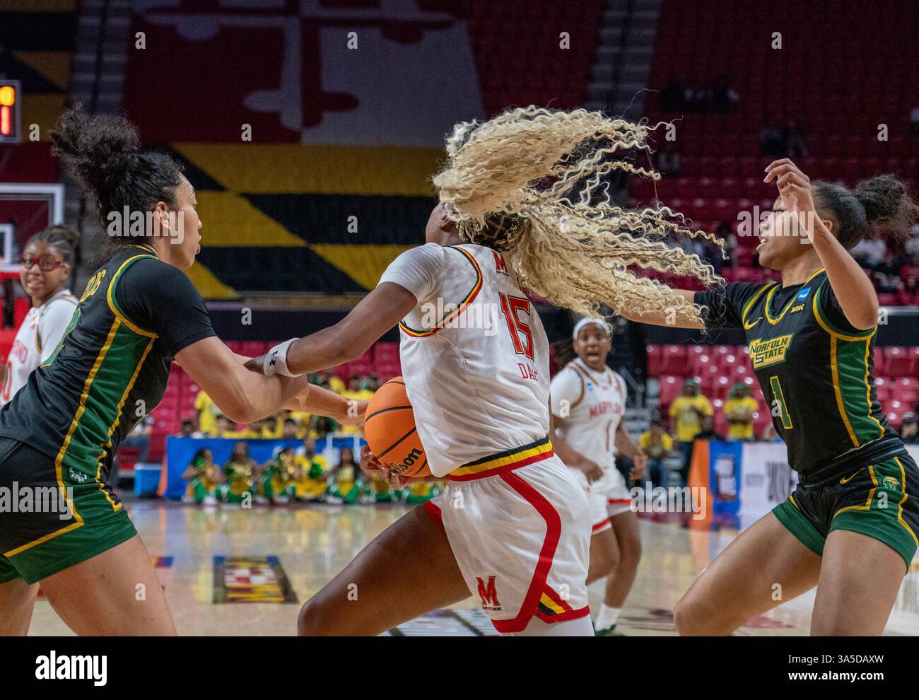 Washington, USA. 22nd Mar, 2025. COLLEGE PARK, MD- MARCH 22: Norfolk ...