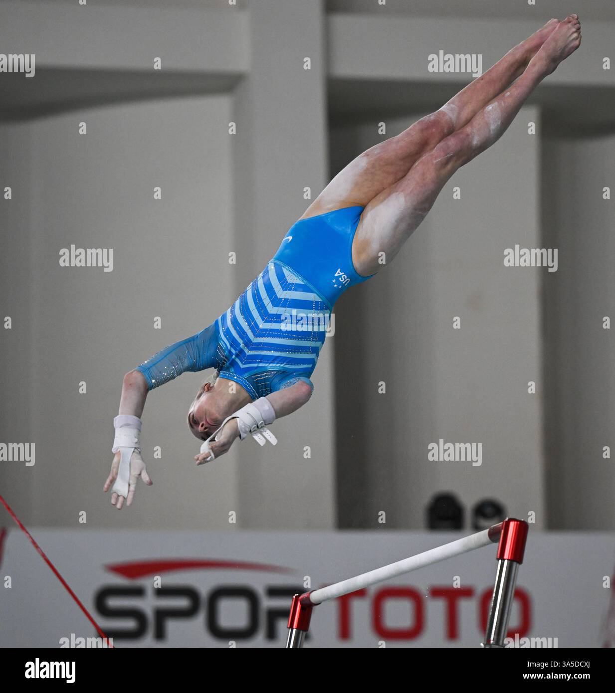 (250323) -- ANTALYA, March 23, 2025 (Xinhua) -- Claire Pease of the ...