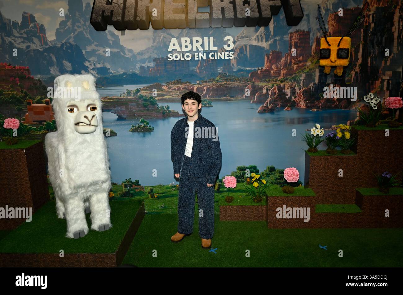 March 22, 2025, Naucalpan De Juarez, Ciudad de Mexico, Mexico: Actor ...