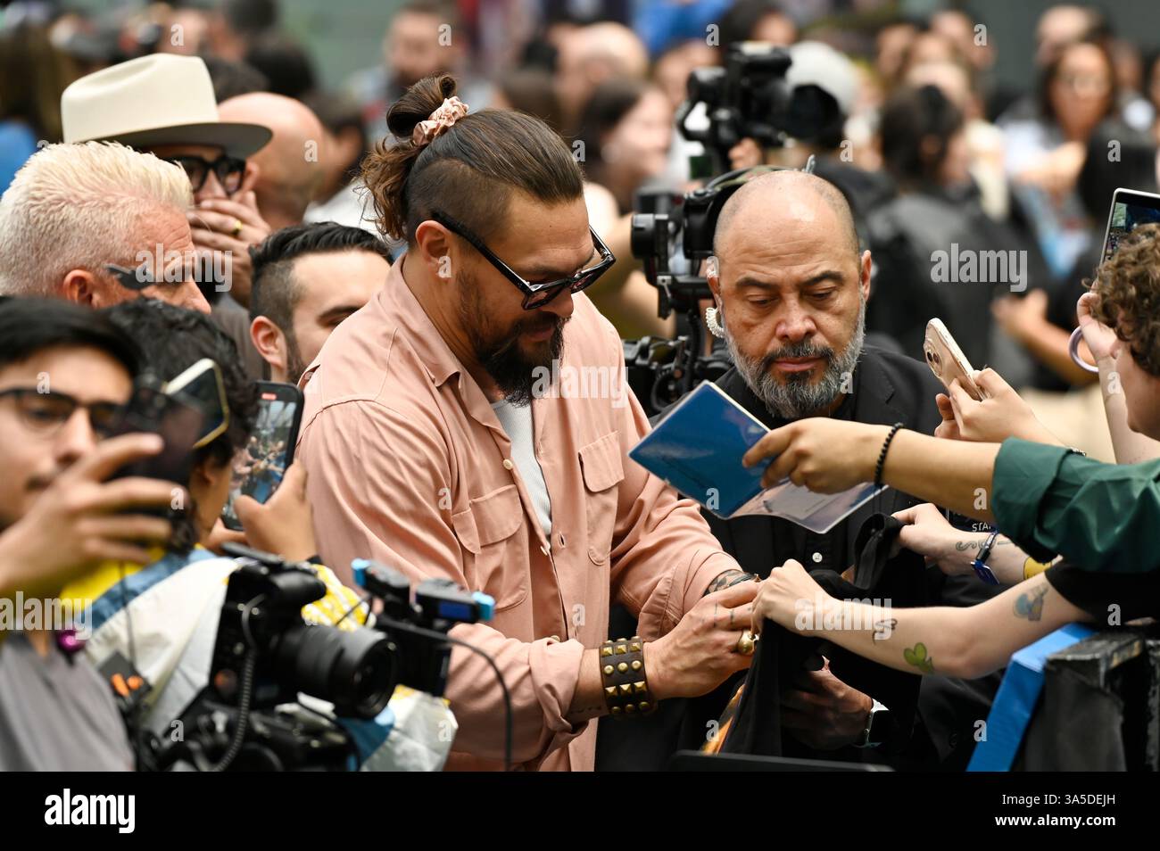 March 22, 2025, Naucalpan De Juarez, Ciudad de Mexico, Mexico: Actor ...