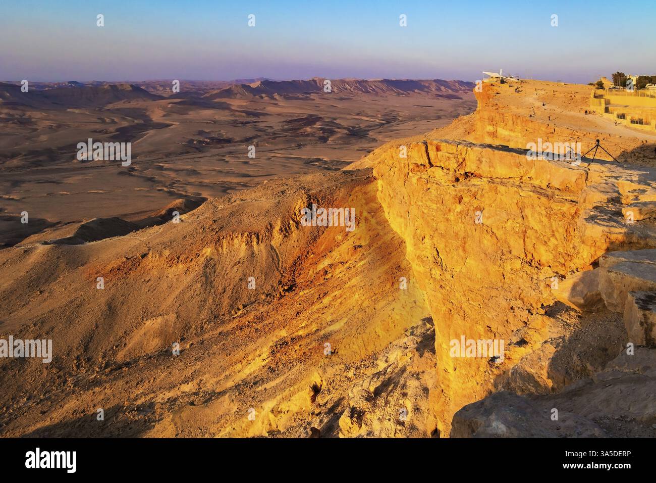 Israel. Ramon Crater Makhtesh Ramon is an erosion crater in the Negev ...