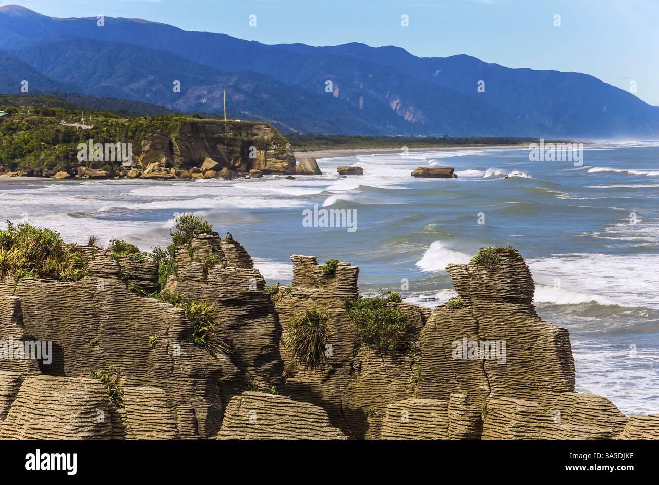 Pancake Rock is a natural wonder of New Zealand. Incredible journey to ...