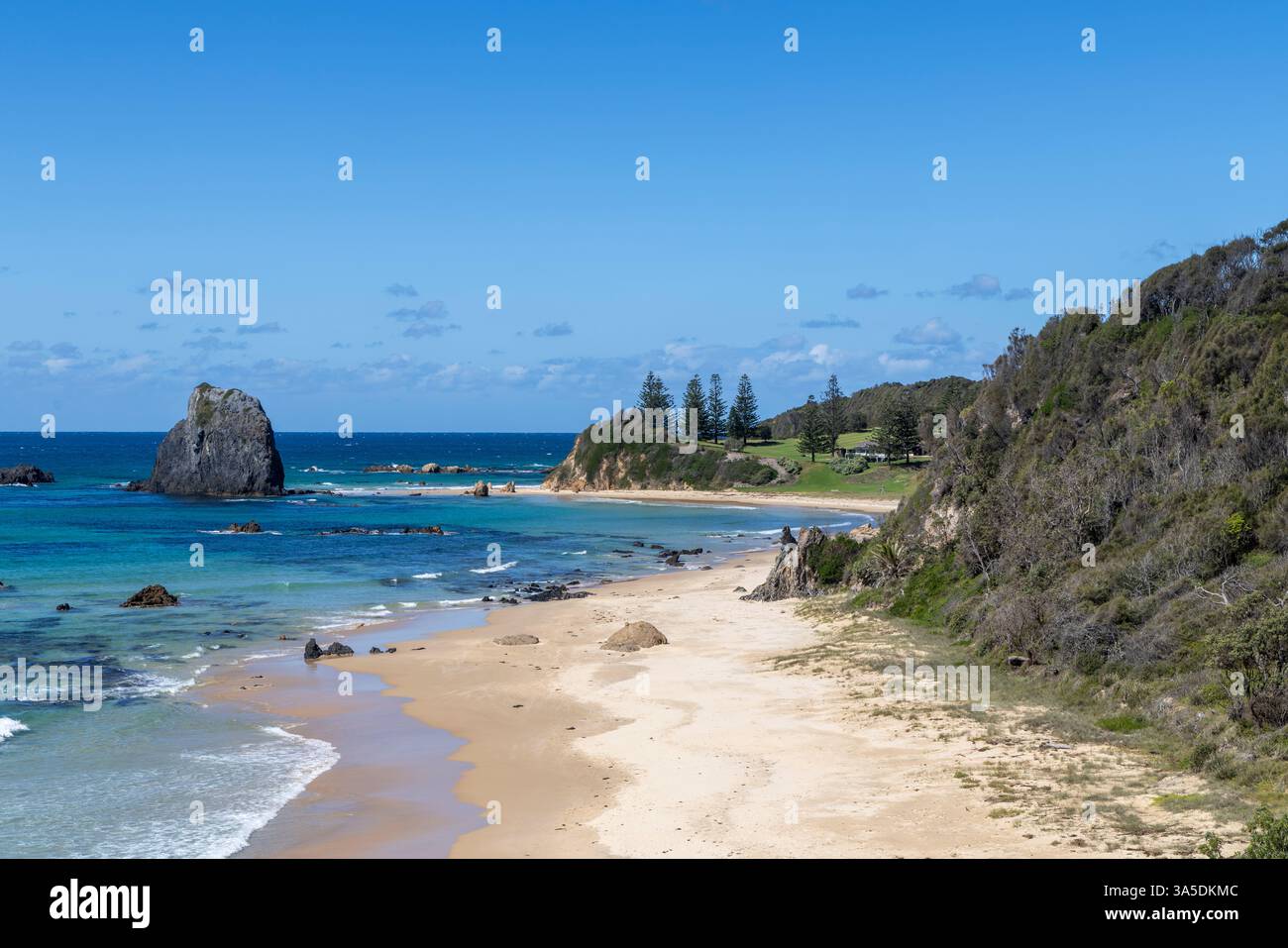 Narooma surf beach on the south coast of New South Wales sapphire coast ...