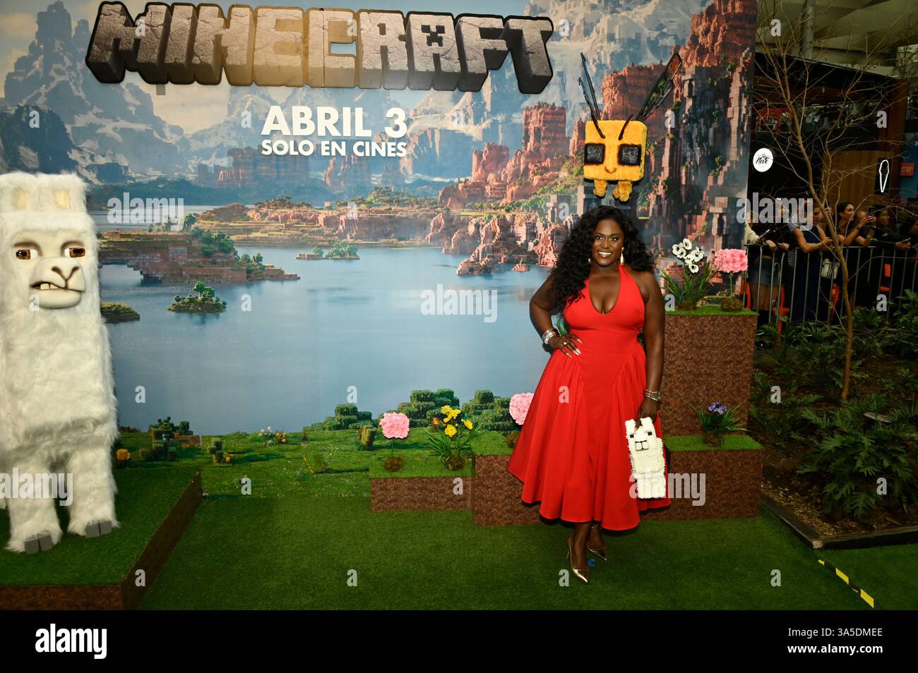 Actress Danielle Brooks poses for photos during the red carpet of A ...