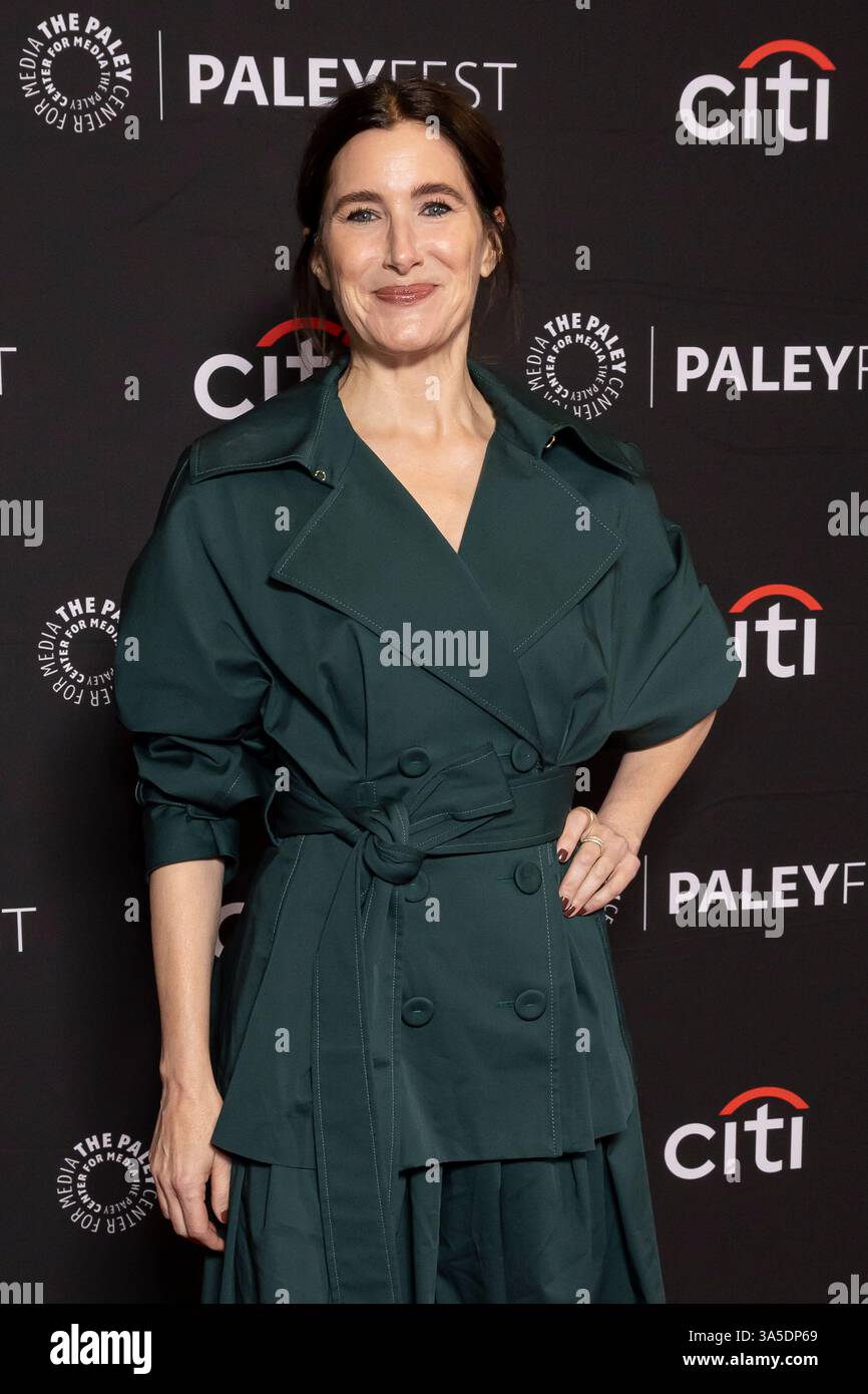 Hollywood, USA. 22nd Mar, 2025. Kathryn Hahn attends the arrivals of PaleyFest LA's screening of ...