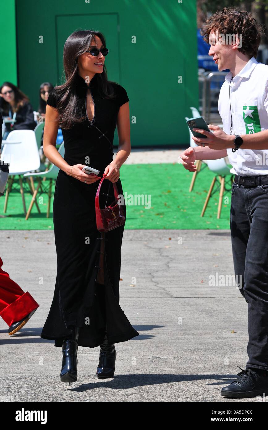 Alexandra Saint Mleux (ITA). 23.03.2025. Formula 1 World Championship ...