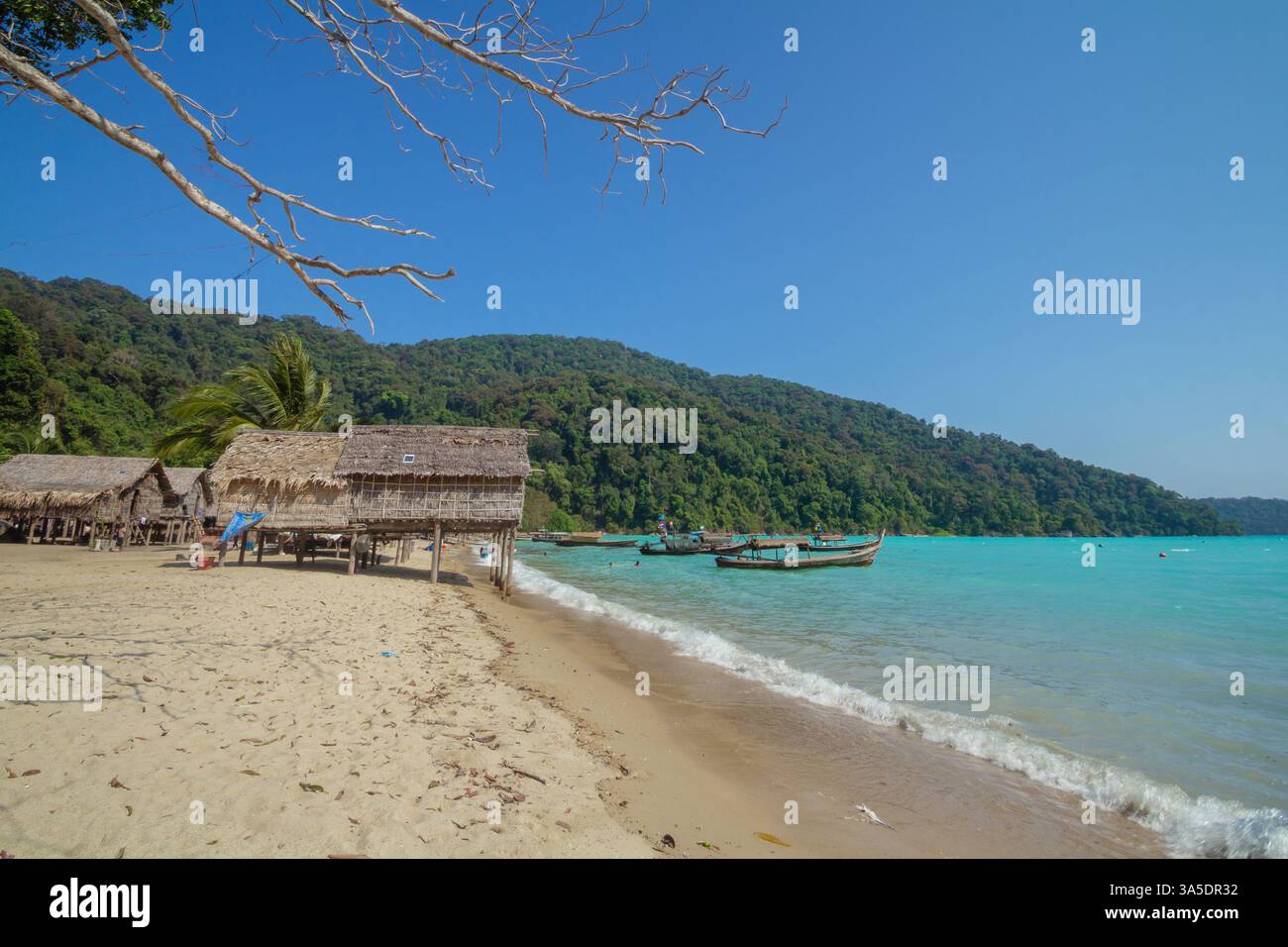 The Moken are one of the water people who have lived on the Surin ...