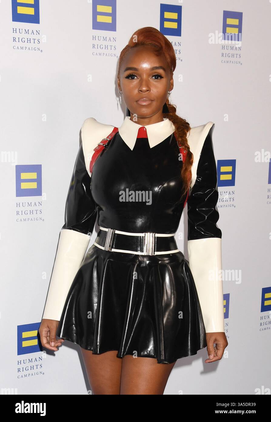 Los Angeles, Ca. 22nd Mar, 2025. Janelle Monae at the Human Rights ...