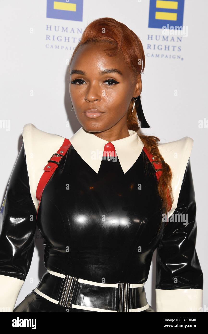 Los Angeles, Ca. 22nd Mar, 2025. Janelle Monae at the Human Rights ...