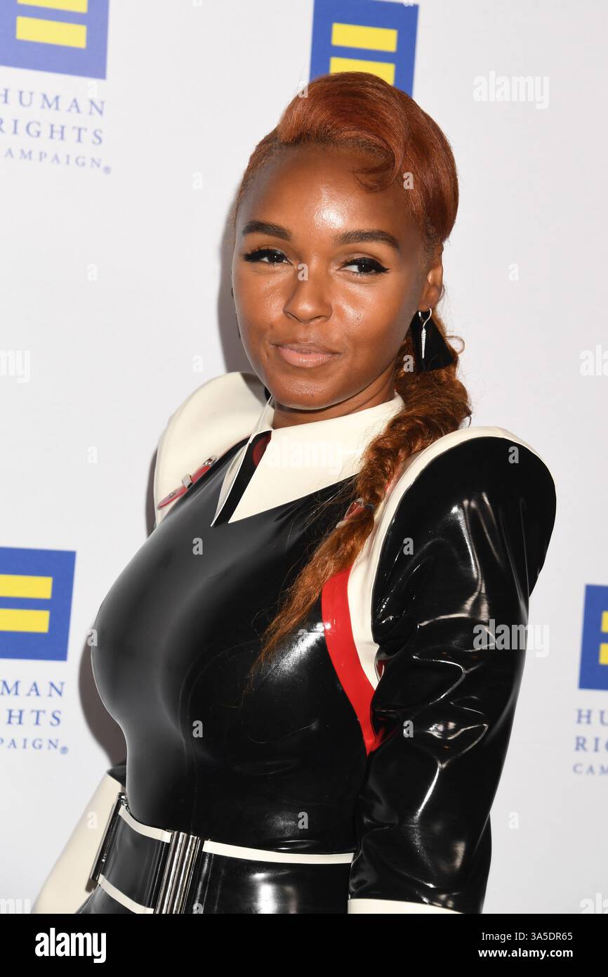Los Angeles, Ca. 22nd Mar, 2025. Janelle Monae at the Human Rights ...