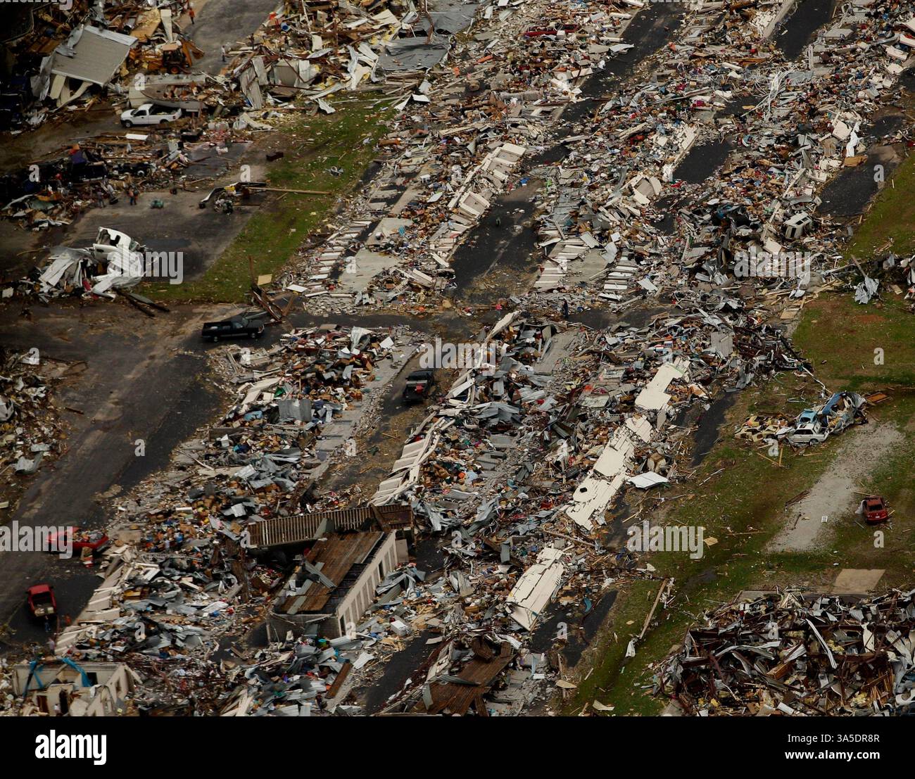 FILE- In this May 24, 2011 file photo, a destroyed neighborhood is seen ...