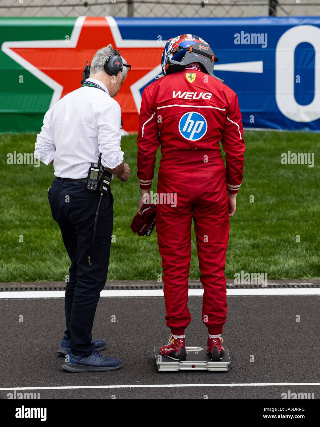 Shanghai, Chine. 23rd Mar, 2025. WEUG Maya (nld), MP Motorsport ...