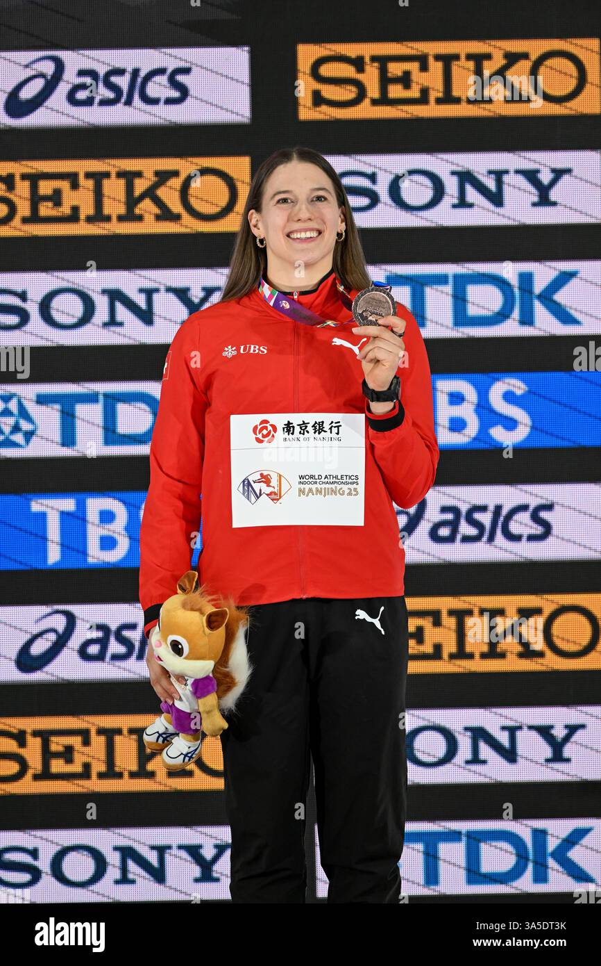 Angelica Moser of Switzerland silver medal in the womens pole vault ...