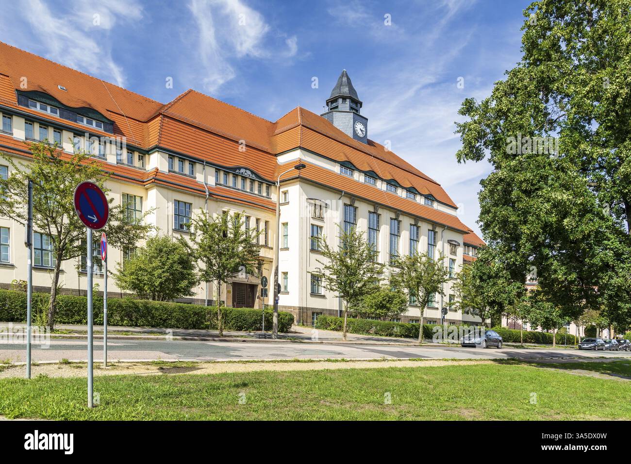 Koenigliches Lehrerseminar, today Kaethe-Kollwitz-Gymnasium, Zwickau ...
