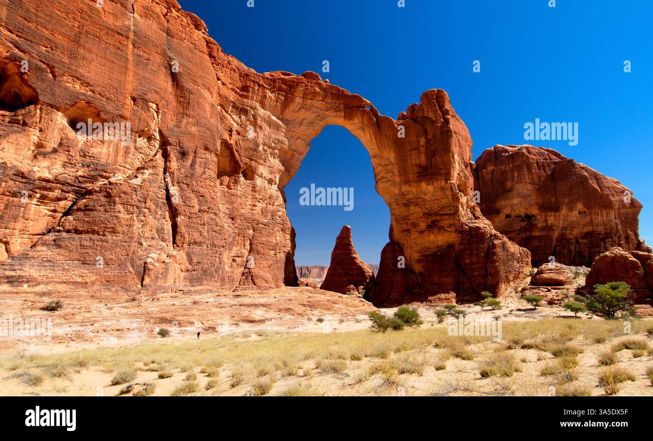 Ennedi Plateau is located in Northeast of Chad Stock Photo - Alamy