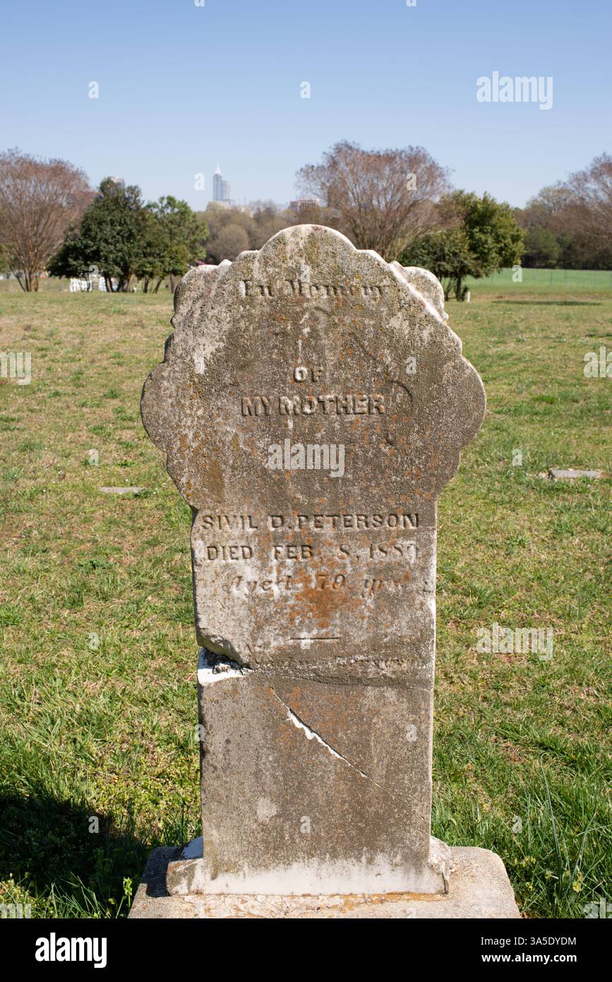 Dorothea Dix Hospital Cemetery, Dorothea Dix Park, Raleigh, North ...