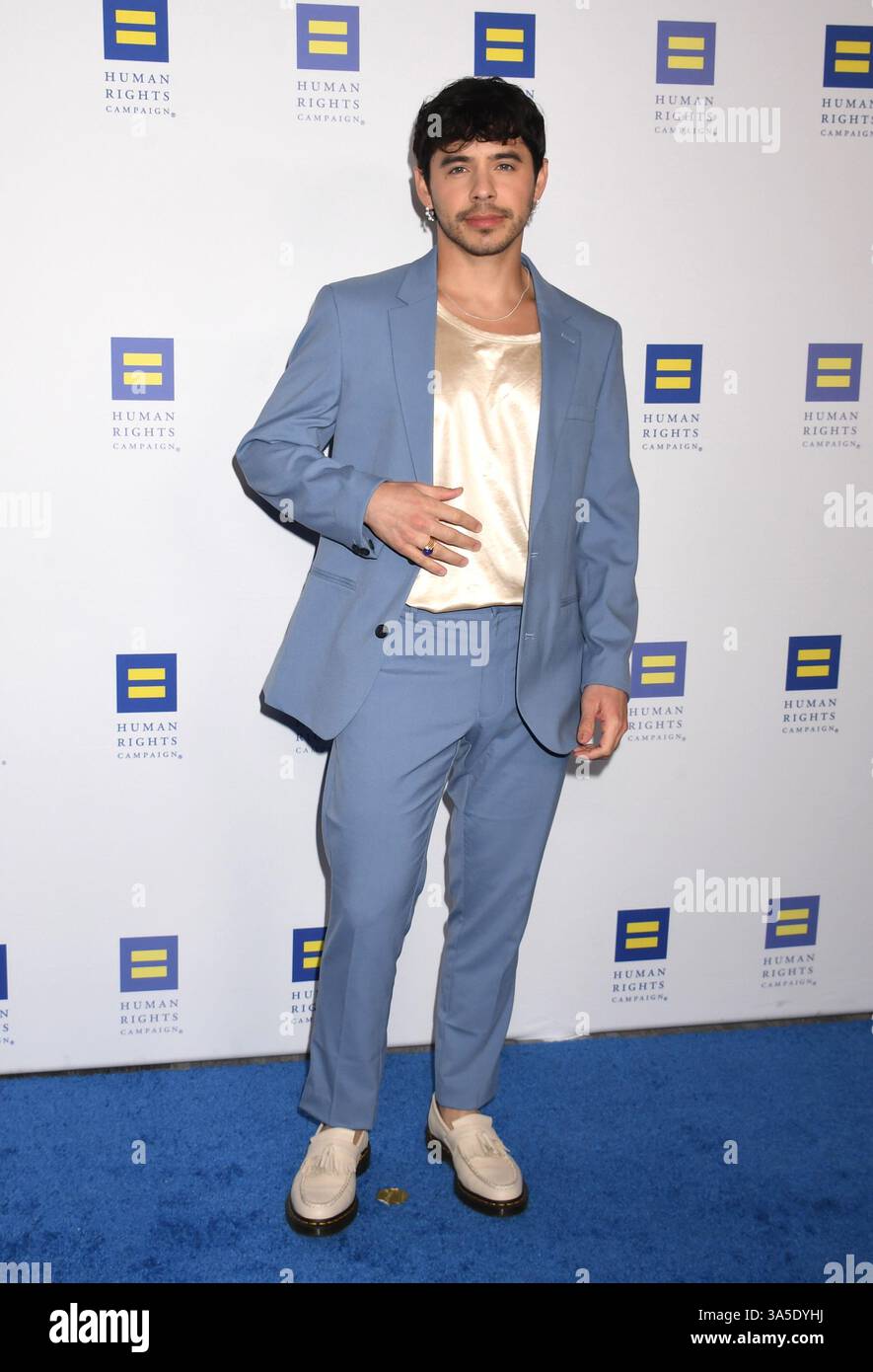 Los Angeles, Ca. 22nd Mar, 2025. David Archuleta at the Human Rights ...
