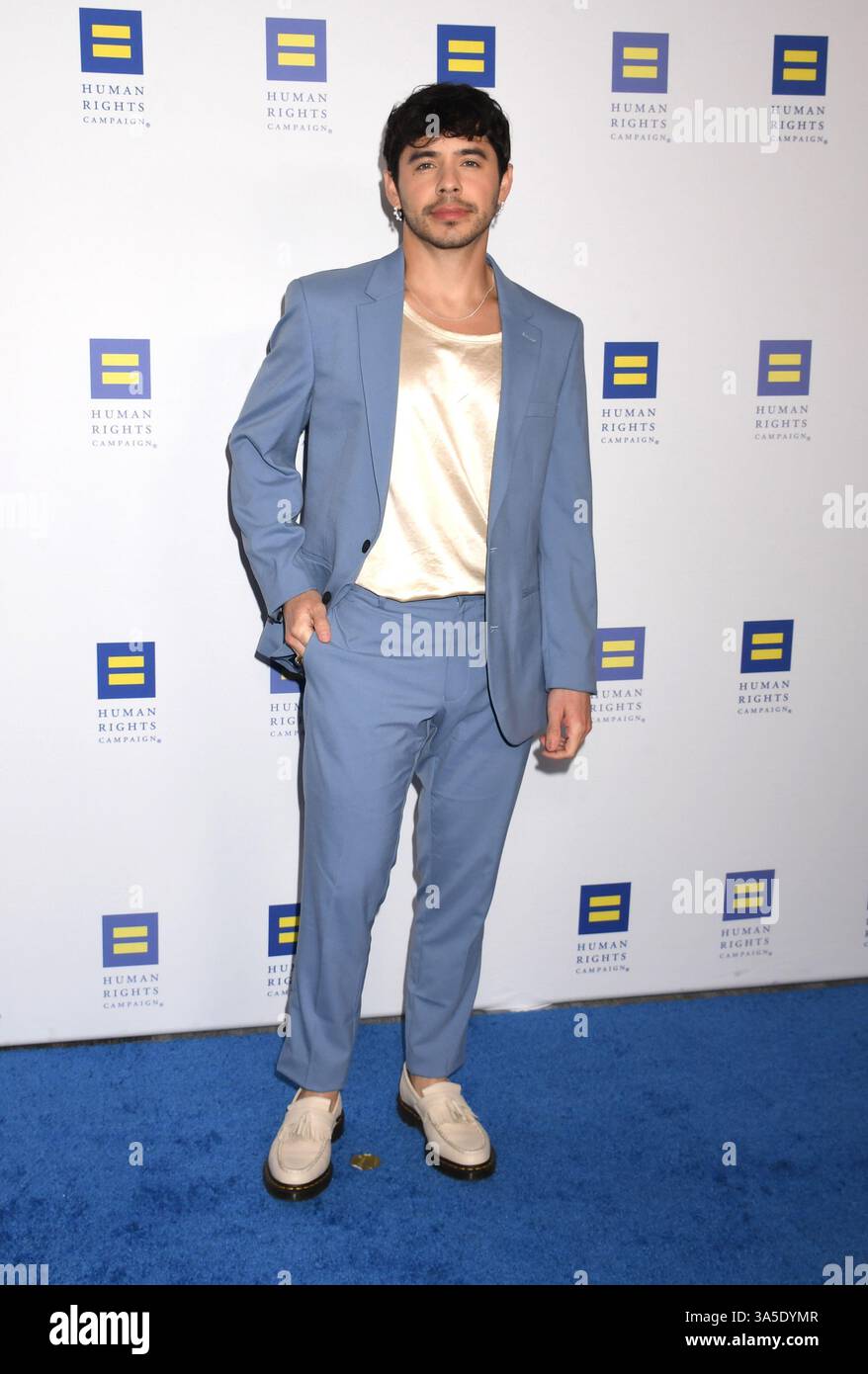 Los Angeles, Ca. 22nd Mar, 2025. David Archuleta at the Human Rights ...