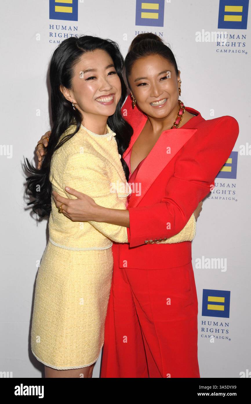 Los Angeles, Ca. 22nd Mar, 2025. Sherry Cola and Ashley Park at the ...