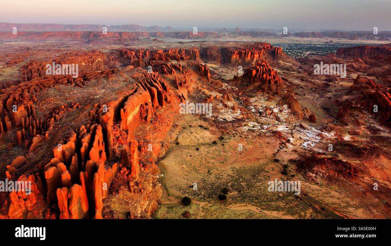 Ennedi Plateau is located in Northeast of Chad Stock Photo - Alamy