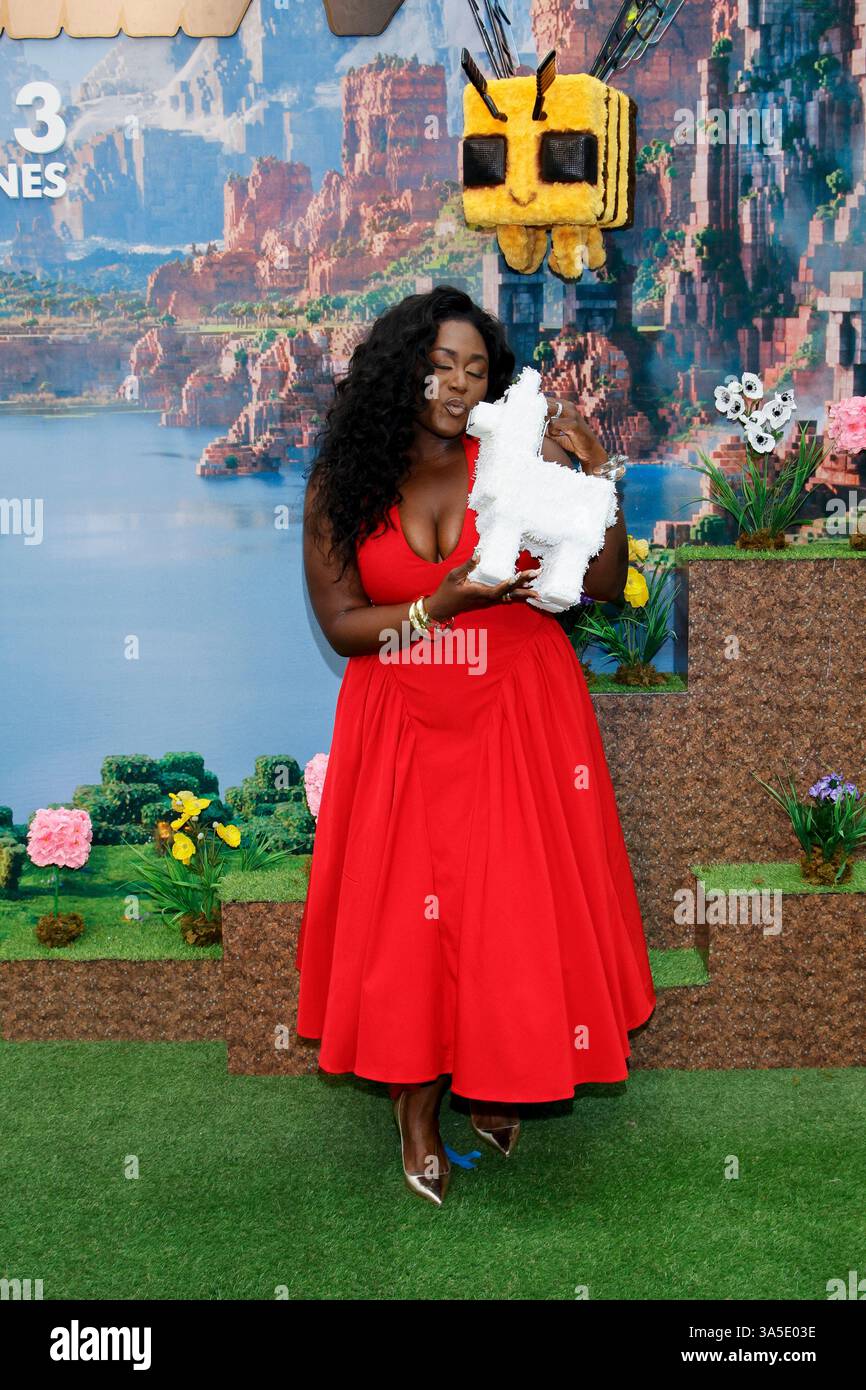 Mexico City, Mexico. 22nd Mar, 2025. Danielle Brooks attends A ...