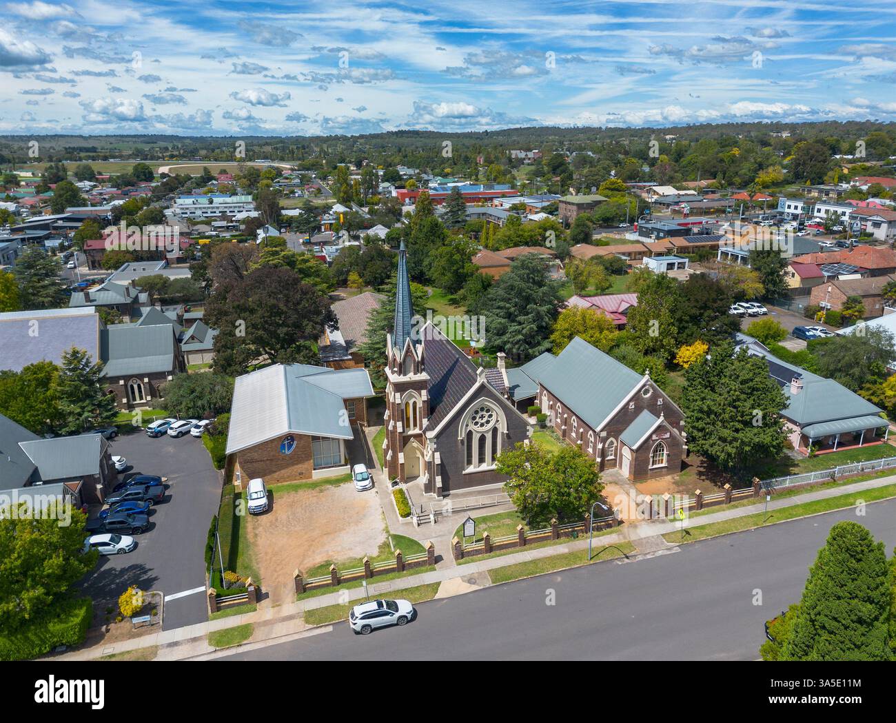 Aerial view of Armidale, New South Wales, Australia Stock Photo - Alamy