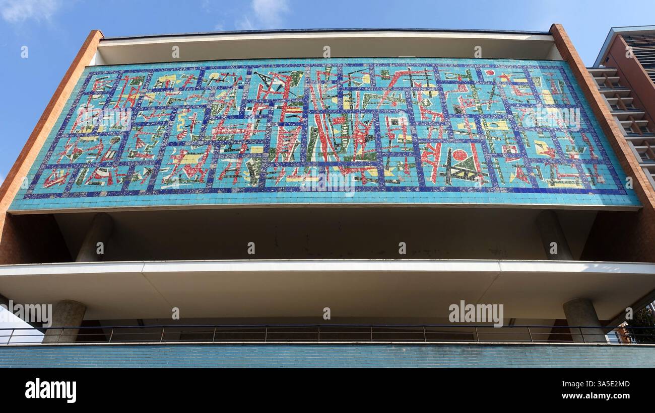 Naples, Italy, December 31, 2024. A glimpse of the engineering ...