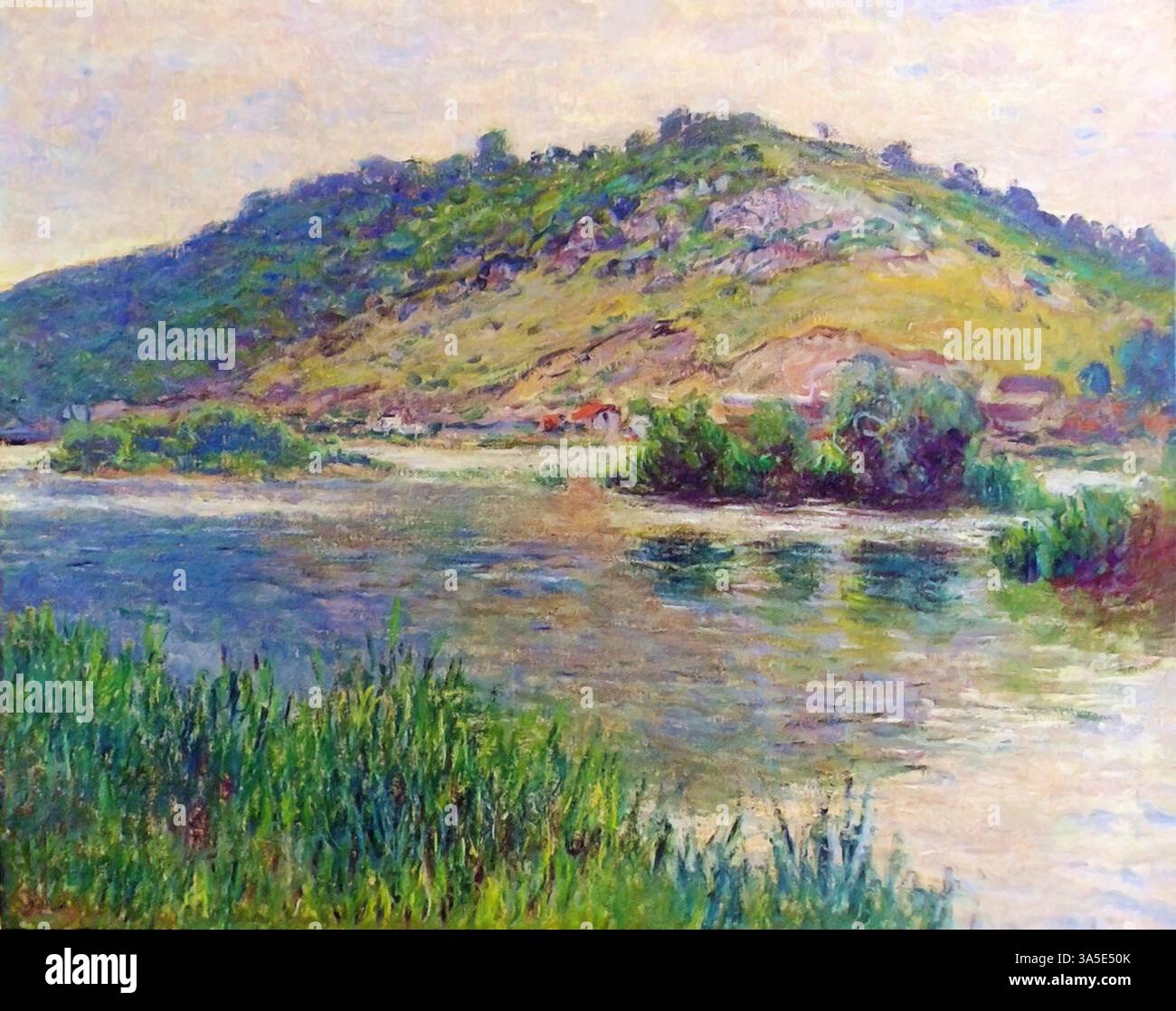 Monet style landscape Stock Vector Images - Alamy