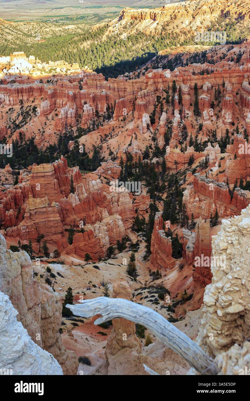 Giant natural amphitheater created by erosion. Incredible landscape ...