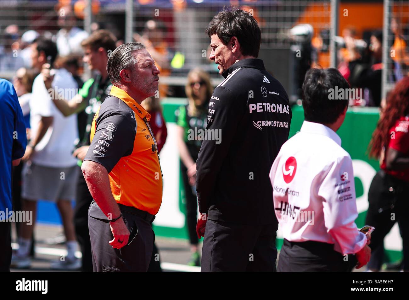 Shanghai, Chine. 23rd Mar, 2025. BROWN Zak (usa), CEO of of McLaren ...