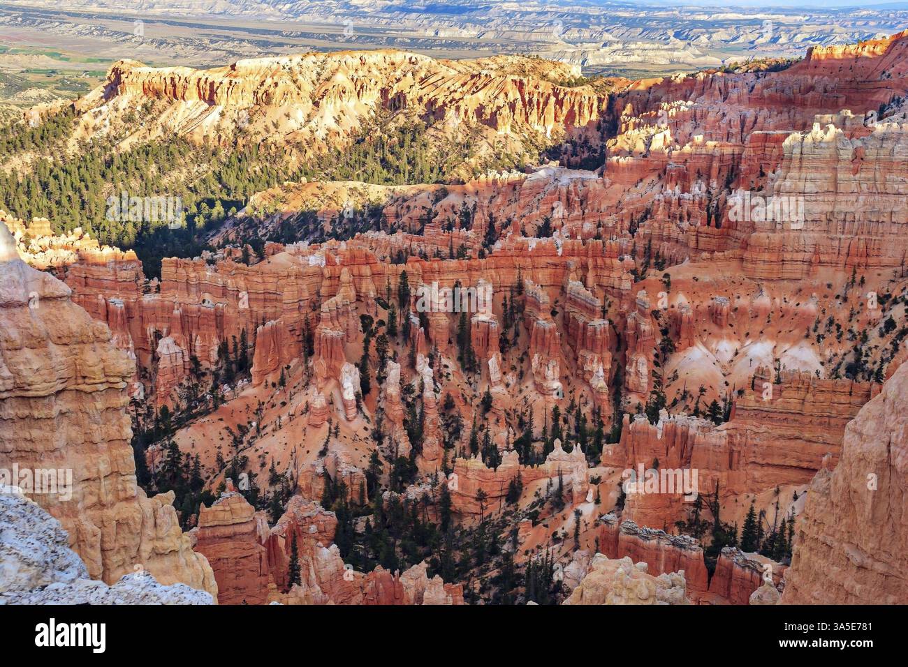 Giant natural amphitheater created by erosion. Hoodoos are unique ...