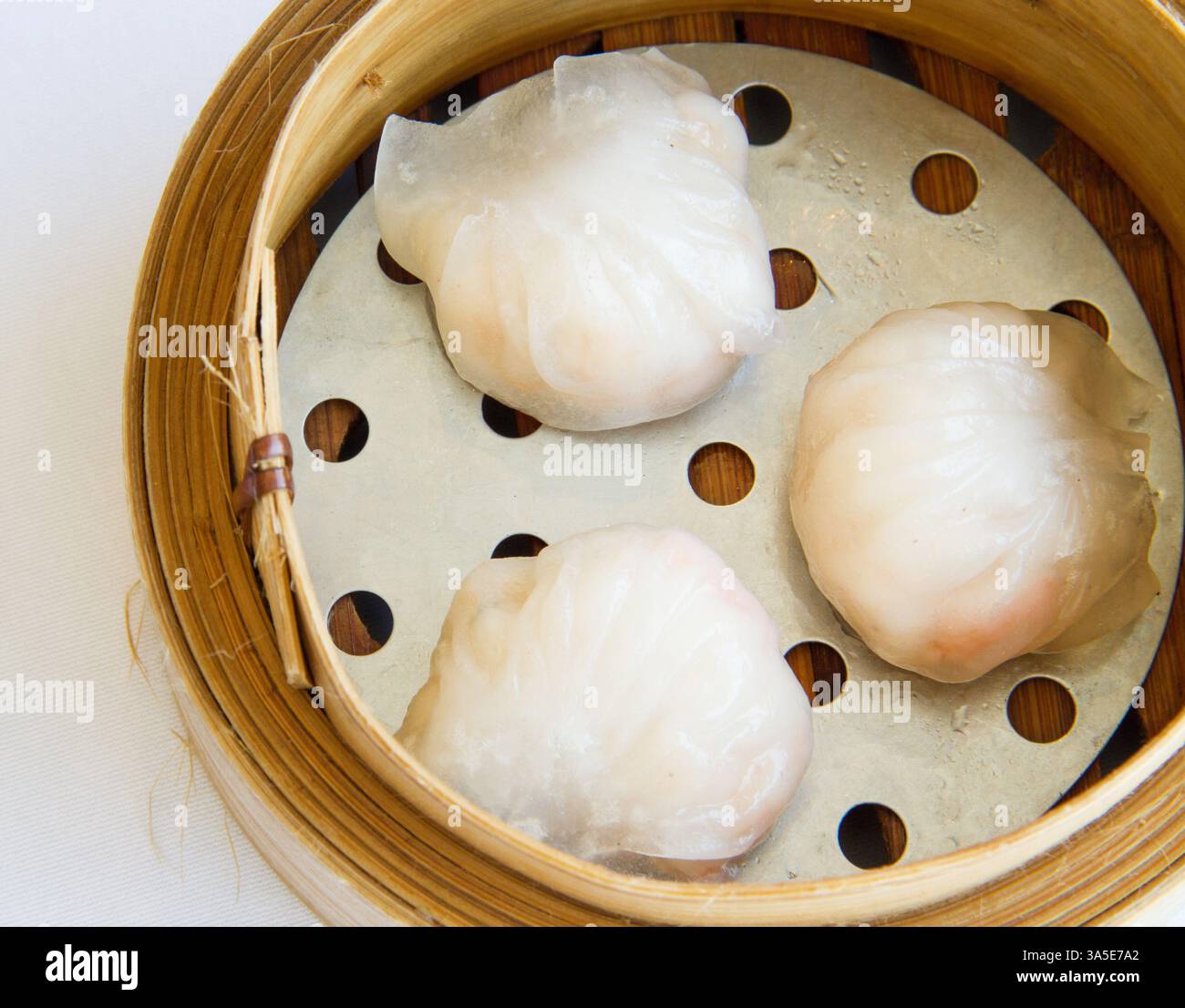 Die cut of Dim sum Ha Kao, chinese food on white isolated Stock Photo ...