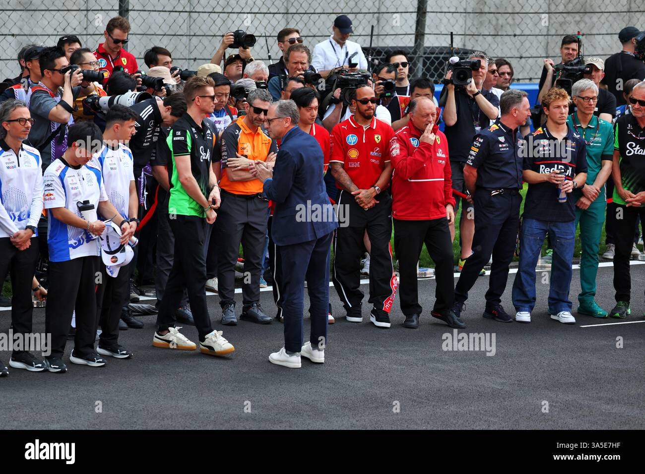 Stefano Domenicali (ITA) Formula One President and CEO; teams and ...