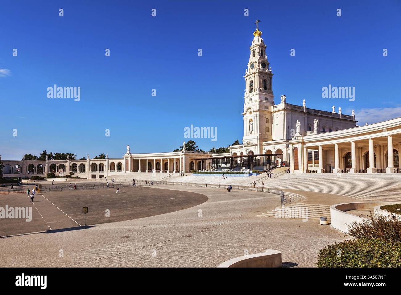 Portugal, City Fatima - Catholic pilgrimage center. The magnificent ...