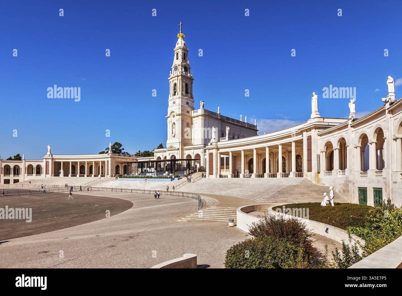 Portugal, City Fatima - Catholic pilgrimage center. The magnificent ...