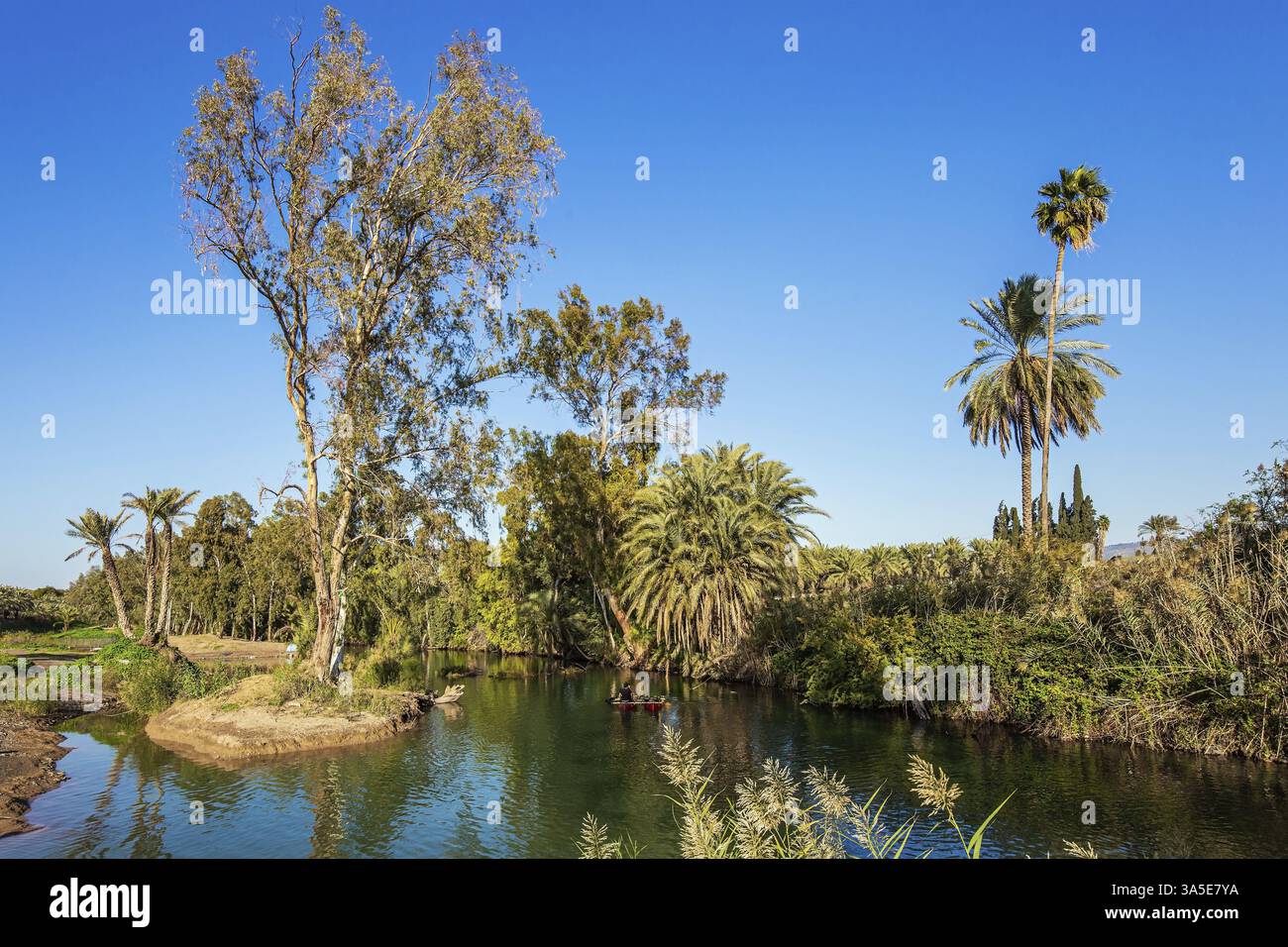 The Jordan River is the most famous river in the world. Wonderful walk ...