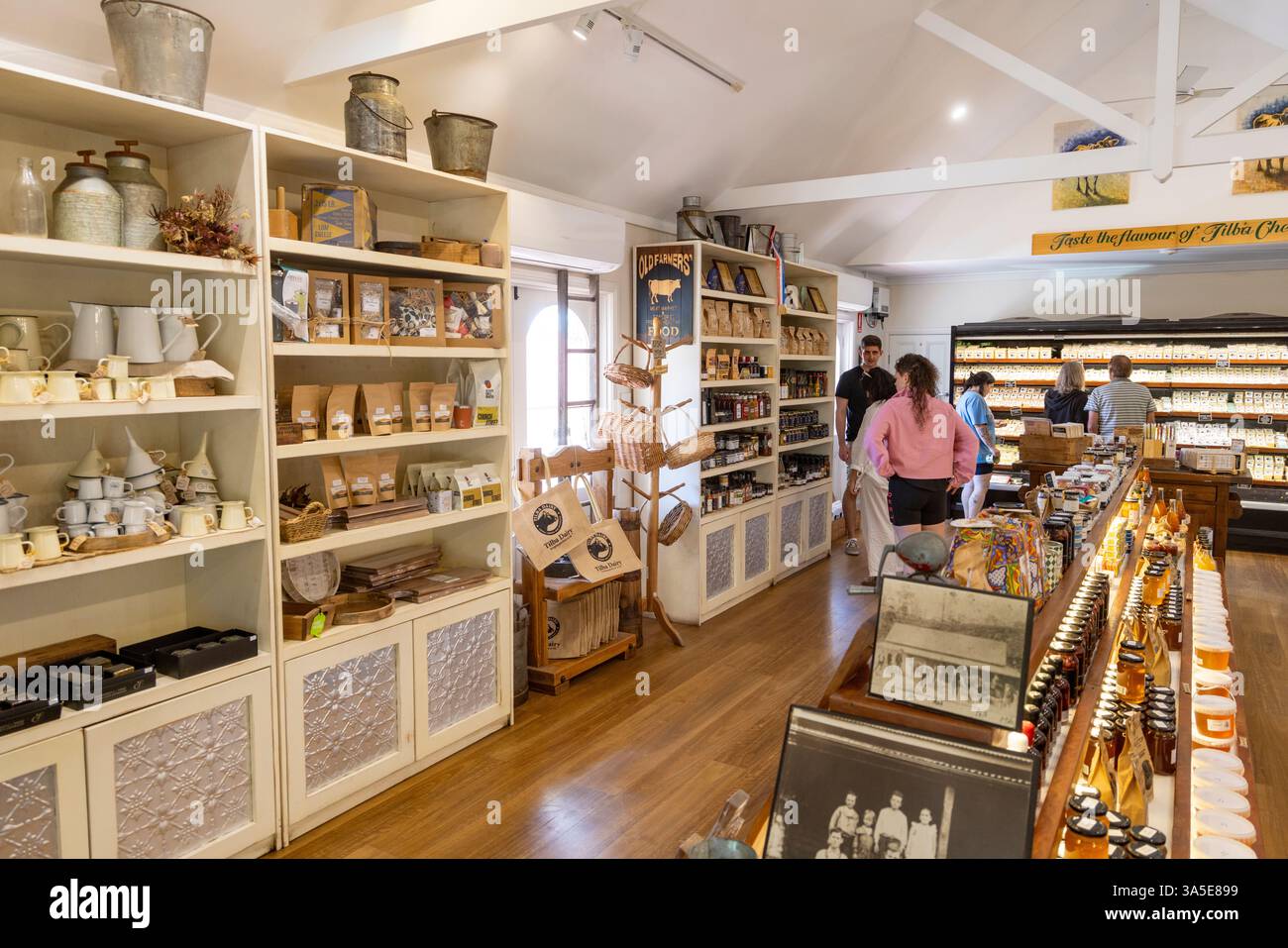 Tilba dairy inside hi-res stock photography and images - Alamy