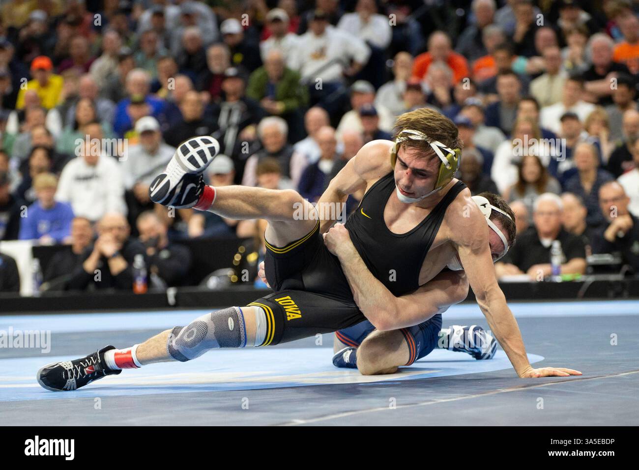 Philadelphia, Pennsylvania, USA. 23rd Mar, 2025. Illinois's LUCAS BYRD ...