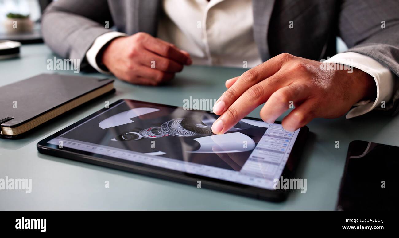 Designing aircraft models using 3D CAD software in aerospace ...